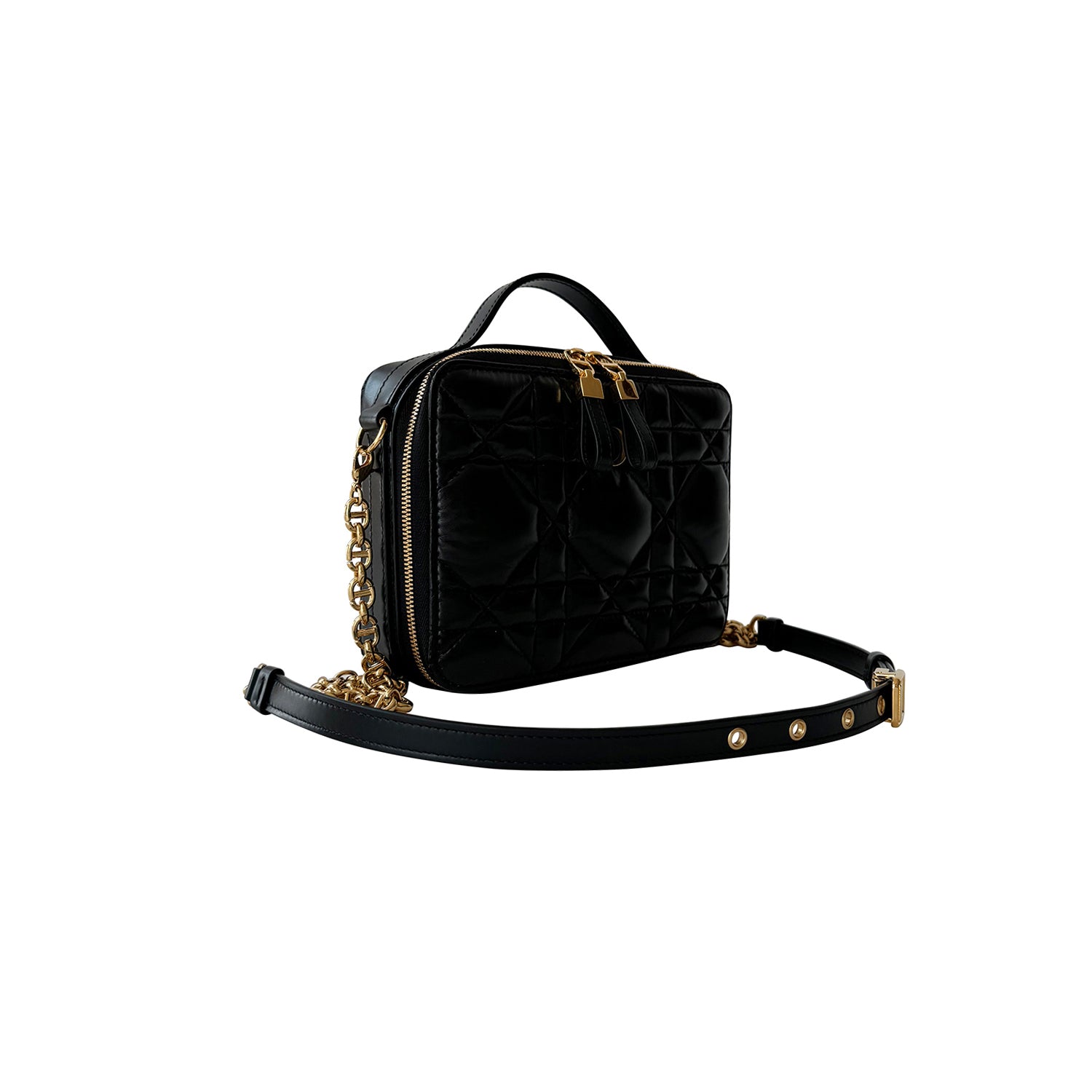Shop authentic Christian Dior Caro Box Bag at revogue for just USD 2,250.00