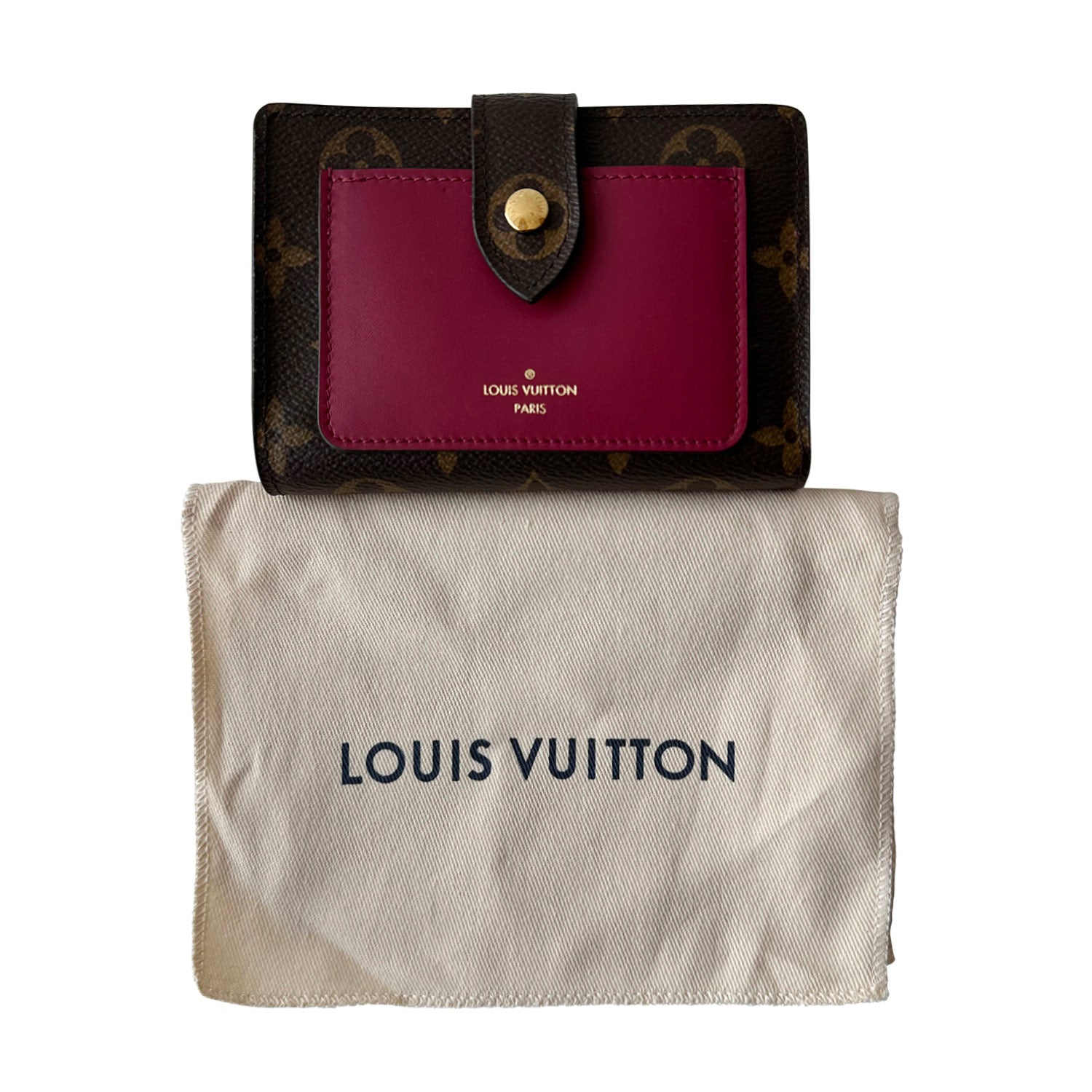 Shop authentic Louis Vuitton Monogram Pallas Wallet at revogue for just ...