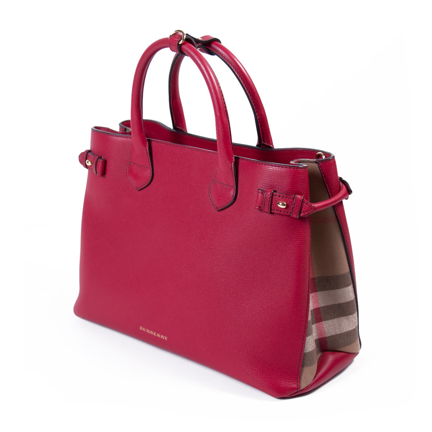 Shop authentic Burberry Medium Banner Tote Bag at revogue for just USD ...