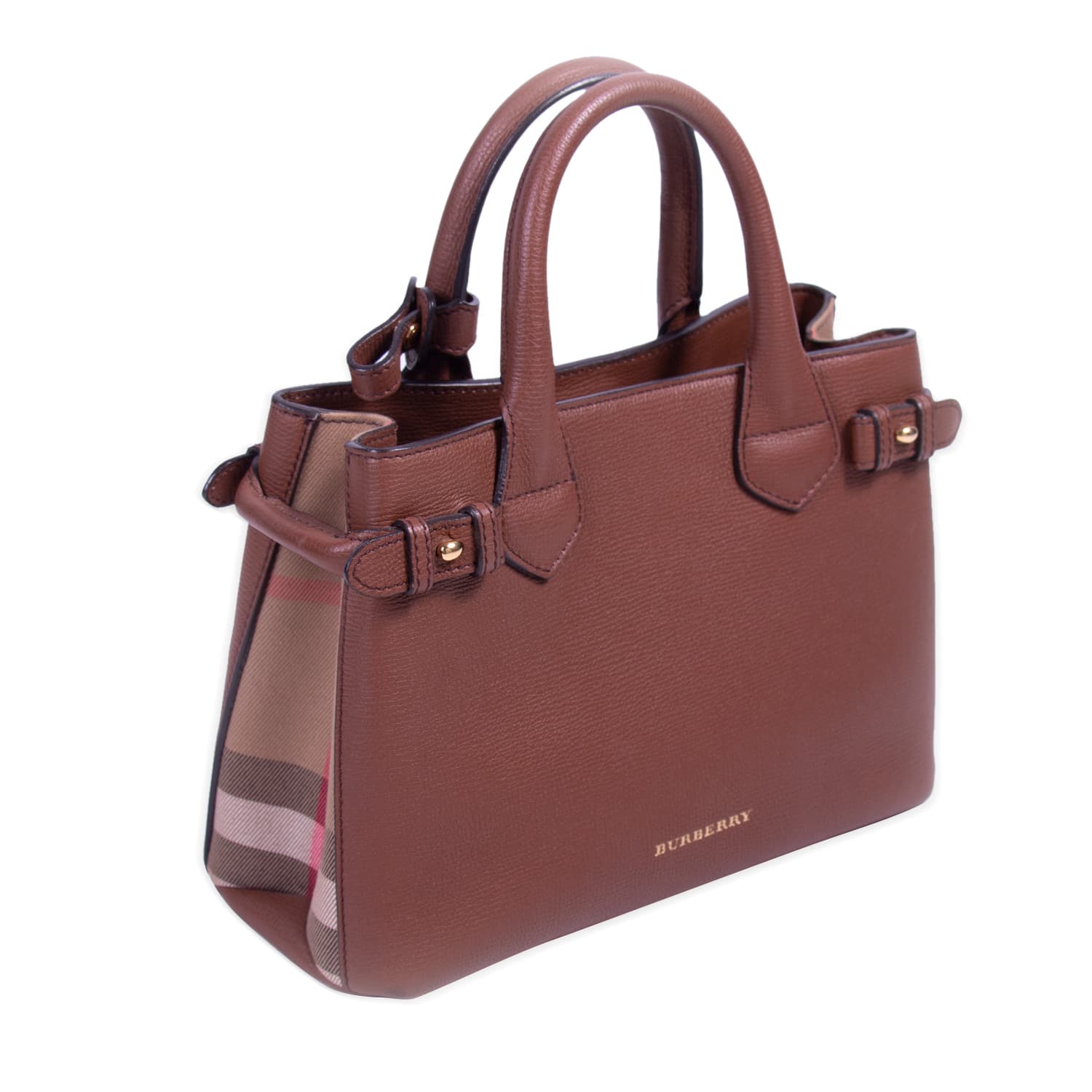 Shop authentic Burberry Small Banner Tote Bag at revogue for just USD ...