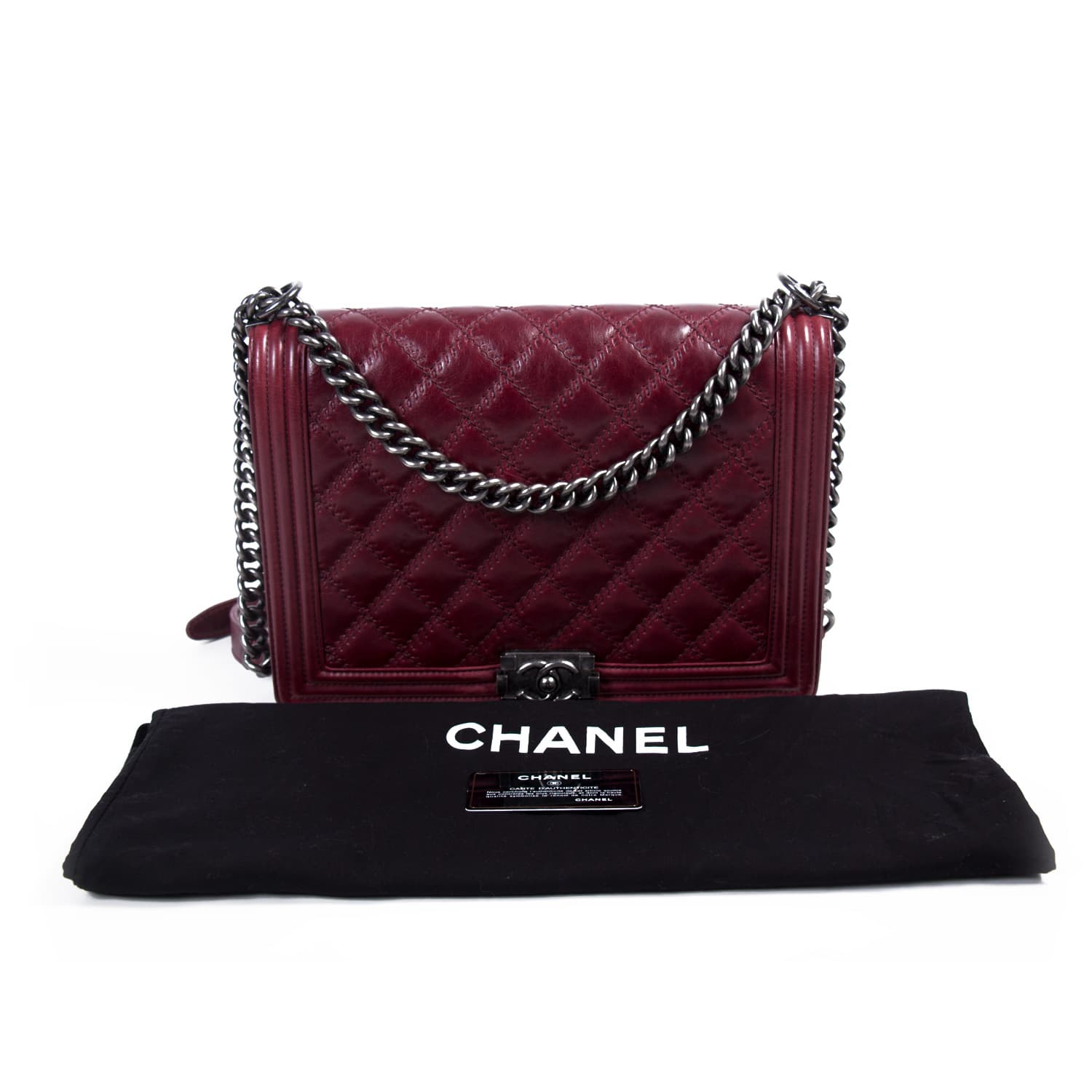 Shop authentic Chanel Large Boy Bag at revogue for just USD 2,700.00