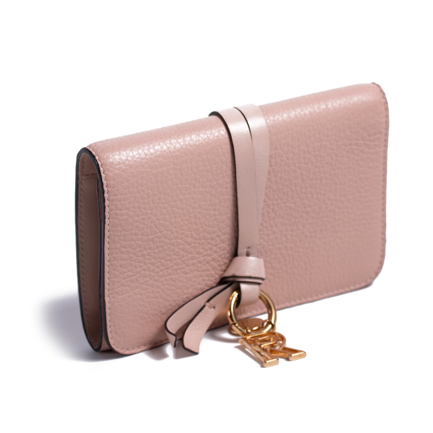 Shop authentic Chloé Alphabet Leather Wallet at revogue for just USD 280.00