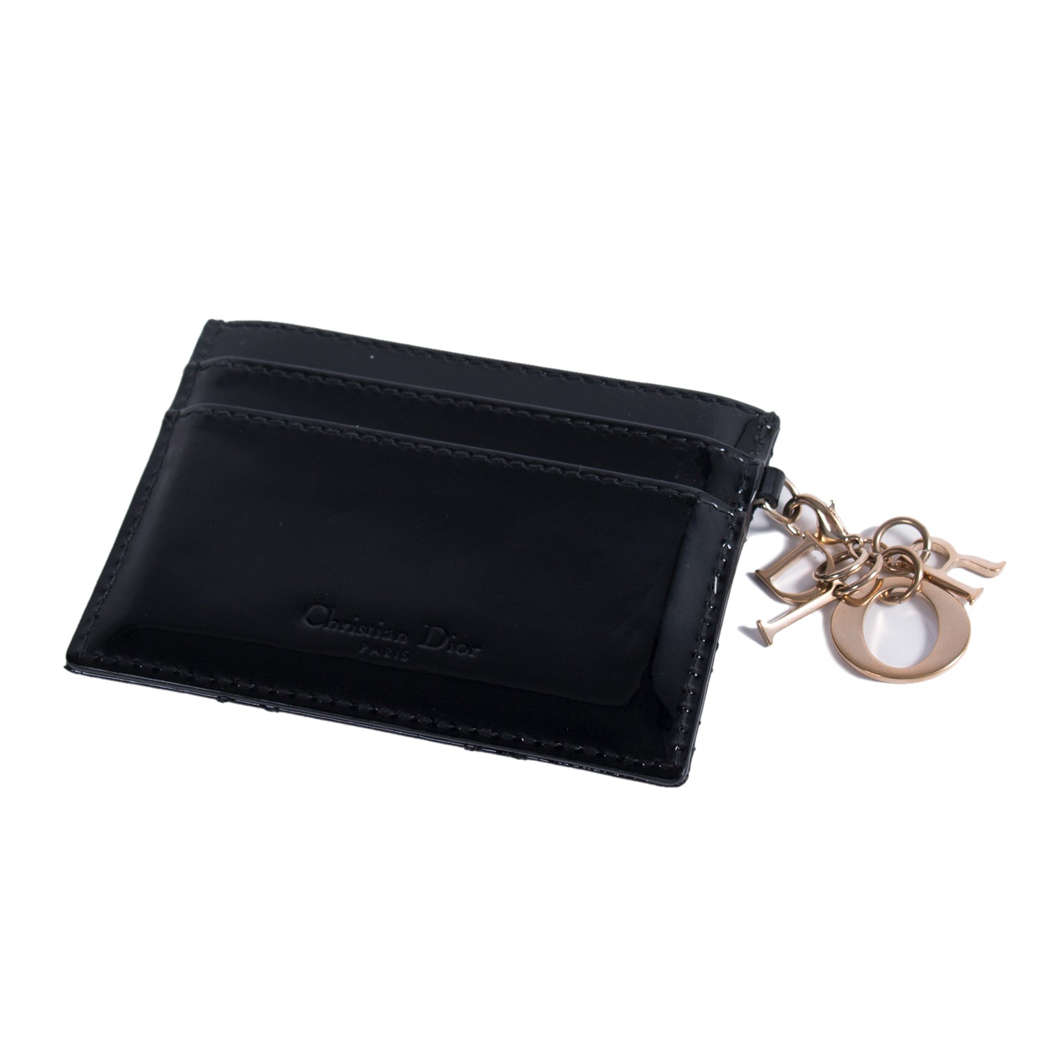 Shop authentic Christian Dior Lady Dior Card Holder at revogue for just ...