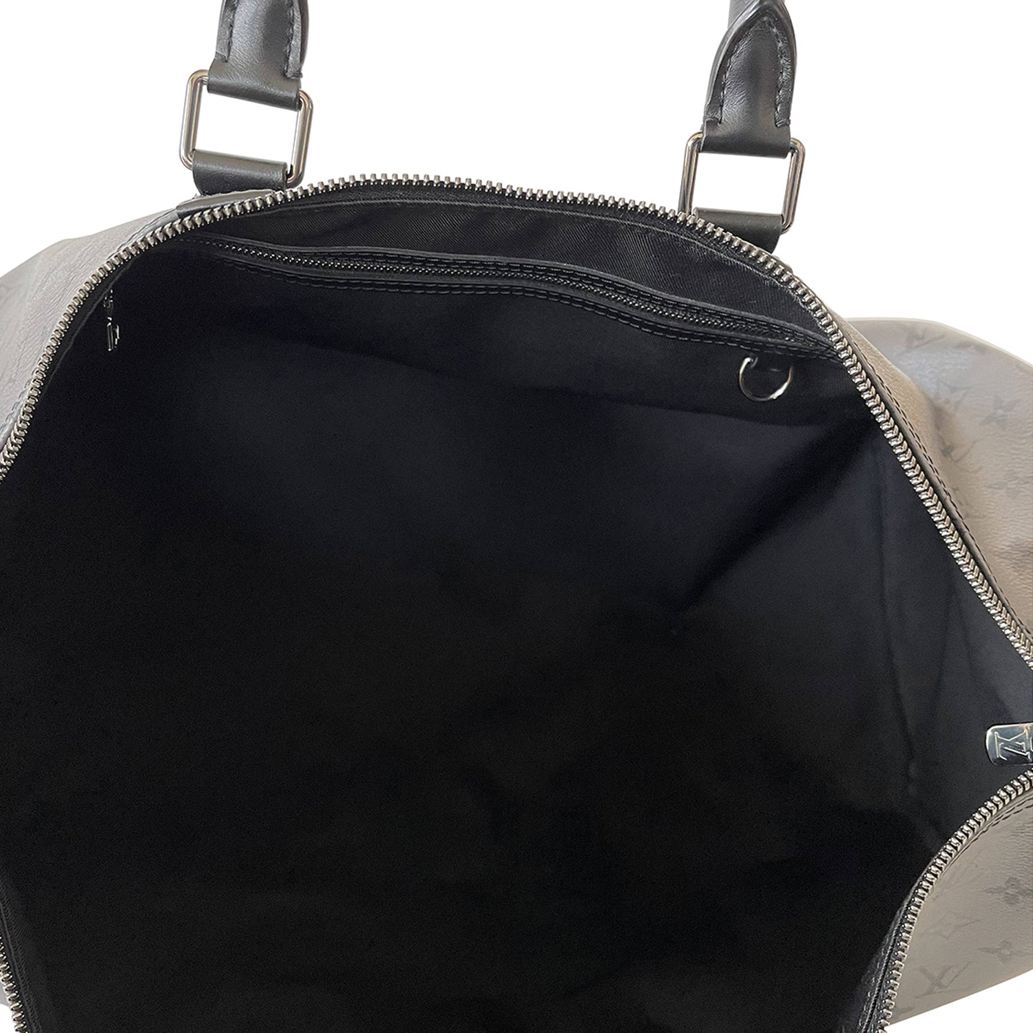 Shop authentic Louis Vuitton Keepall Bandoulière Monogram Eclipse ...