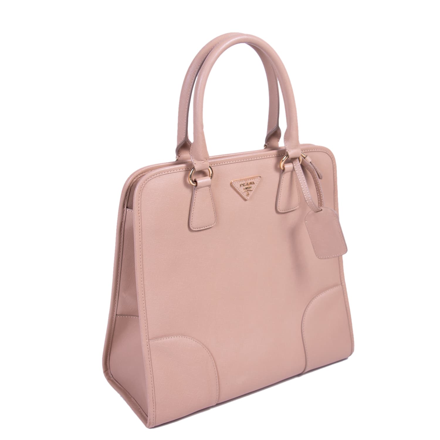 Shop authentic Prada Saffiano Lux Satchel Bag at revogue for just USD ...